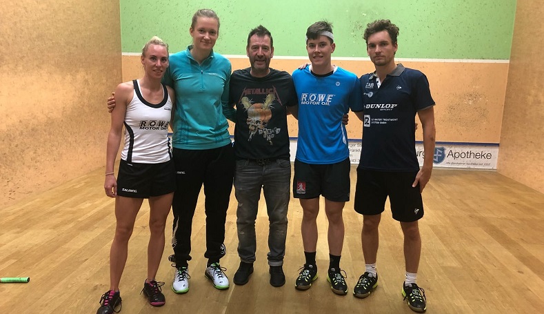 Sinclair und Rapp gewinnen in Frankfurt! - squashnet.de