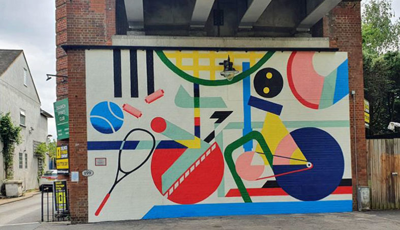 Tim Garner verschönert London! - squashnet.de