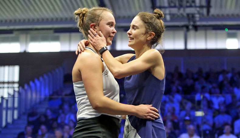 Nele gewinnt Battle of the Gilis-Sisters! - squashnet.de