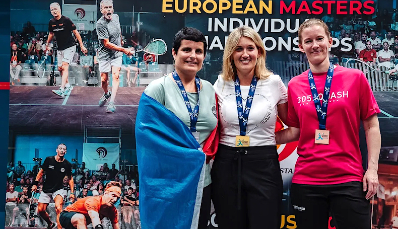 Astrid Reimer-Kern wird Senioren-Europameisterin Ü35! - squashnet.de