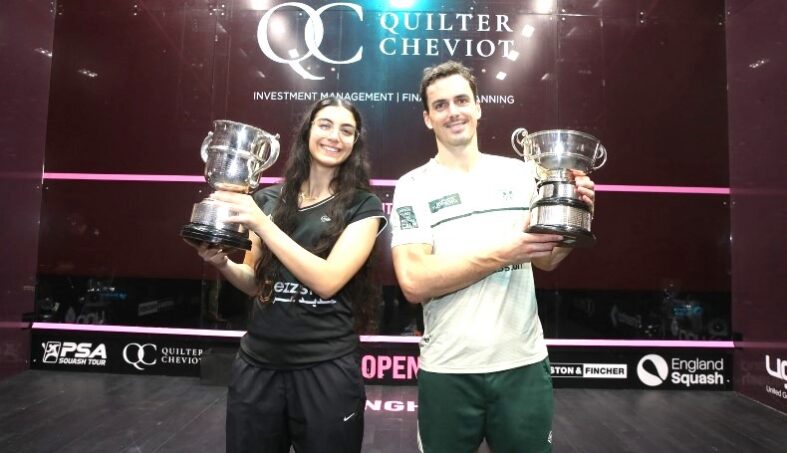Orfi und Coll gewinnen British Open 2026 - squashnet.de